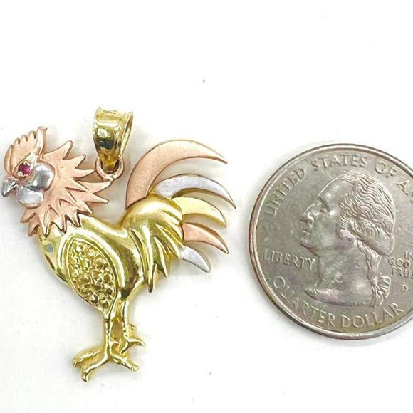 Prime Jewelry & Electronics | Jewelry | 4k Solid Gold Chicken Rooster ...